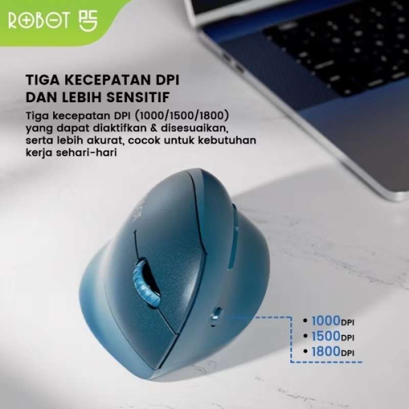 Promo 100% Produk Ori Robot Guru Master 1 Vertical Mouse Dual Mode ...