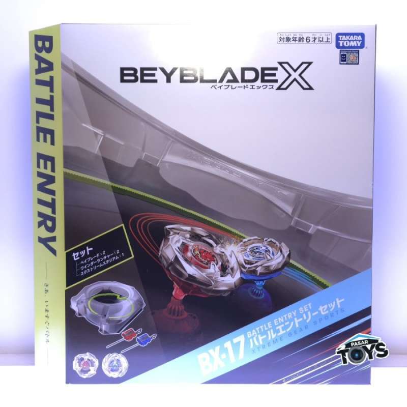 Jual Beyblade X Battle Entry Set With Stadium Bx-17 Beybladex Takara ...