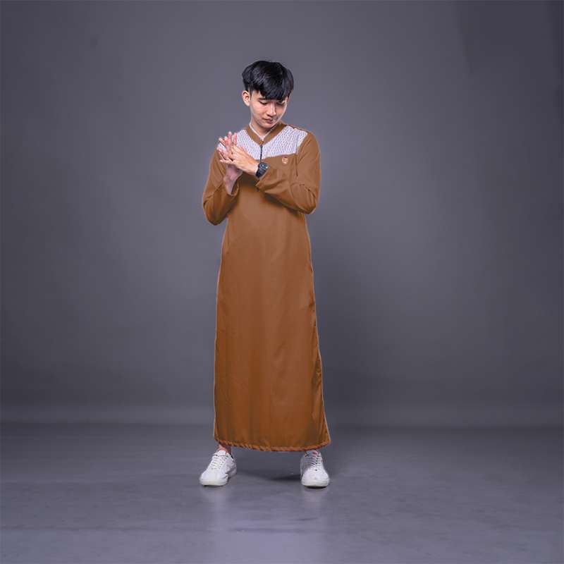 Jual Kawan Muslim - Jubah Gamis Pria Dewasa Model Etnik Lengan Panjang ...