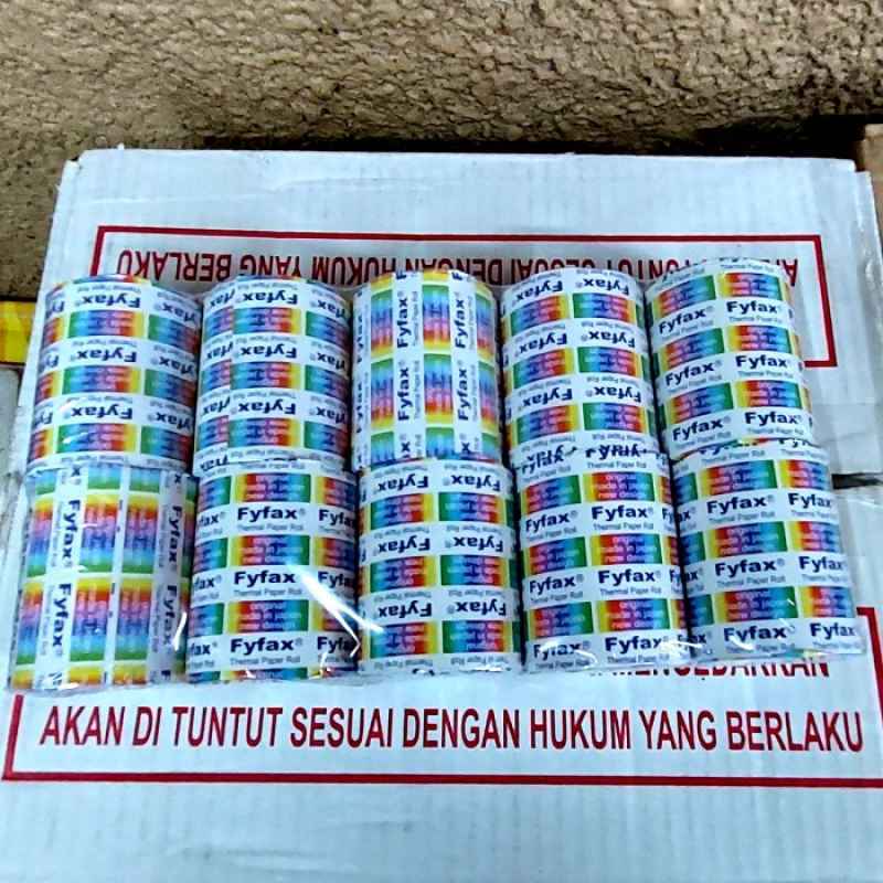 Jual Kertas Struk Thermal Fy Fax 58 X 48 (per Pak) Di Seller Kingyo ...
