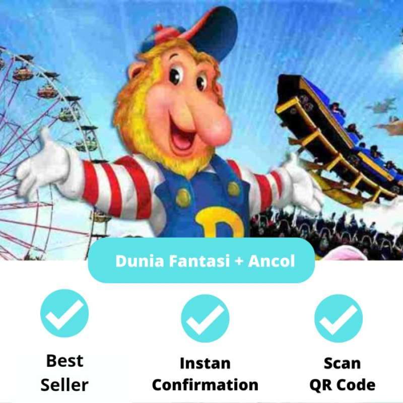 Jual Tiket Dufan + Ancol Dunia Fantasi Di Seller Kingyo - Cengkareng ...
