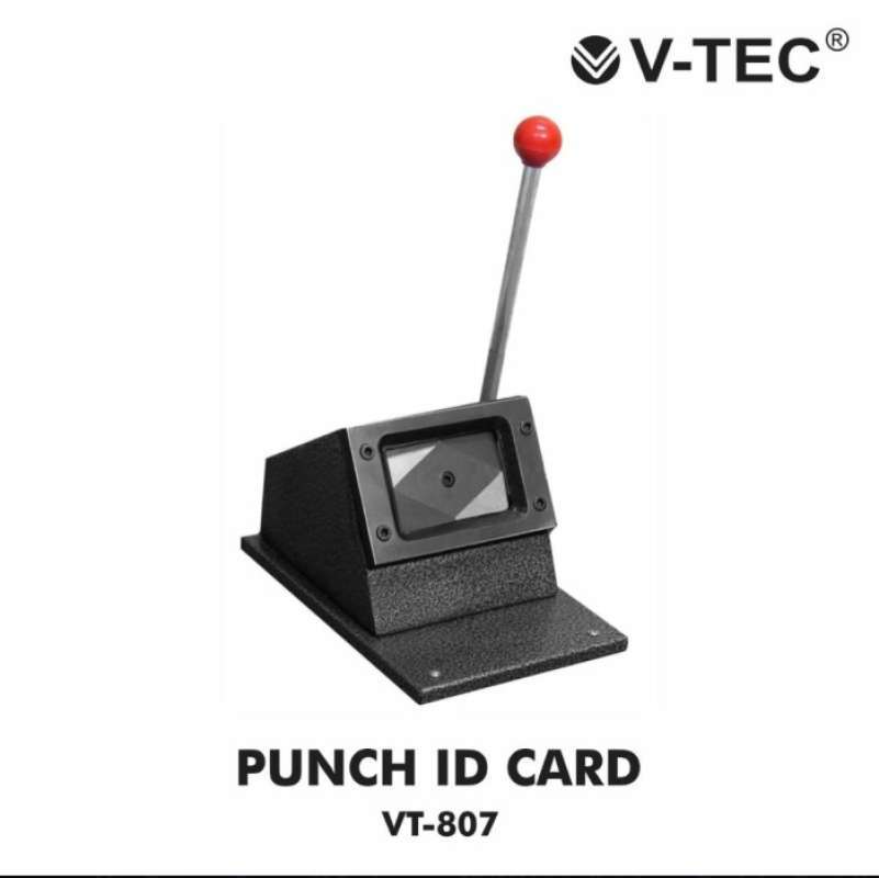Jual Plong Id Card - Pvc Card Cutter Standard - V-tec Punch Id Card Vt ...