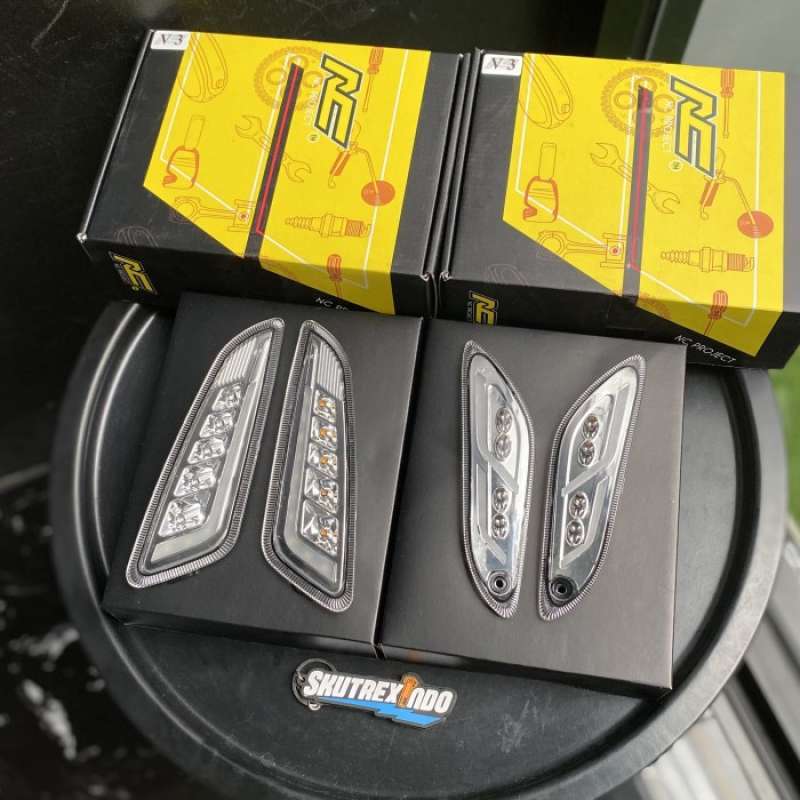 Promo Sein Led Nc Project V3 Clear Vespa Sprint Primavera Diskon 23% Di Seller Zabimaru Store ...