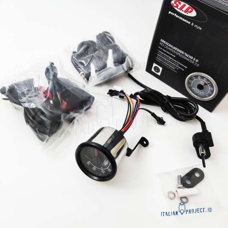 Promo Speedo Speedometer Digital Rev Counter Sip 2.0 Vespa Darling 50 ...