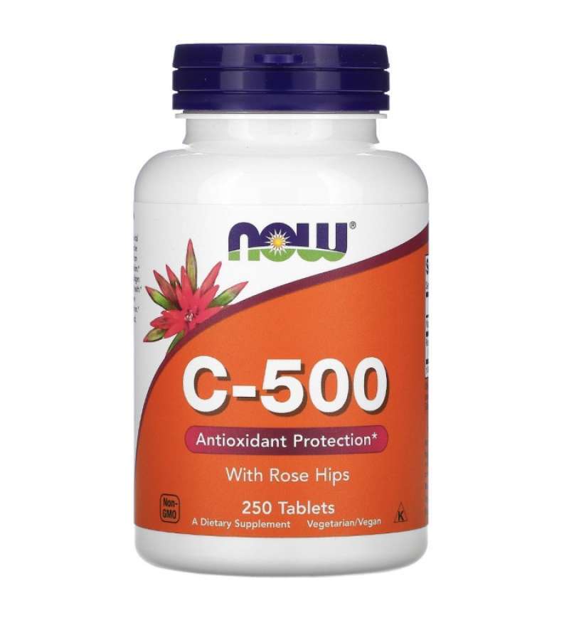 Promo Now C-500 With Rose Hips 250 Tab - Vit C 500 Immune Diskon 33% Di ...