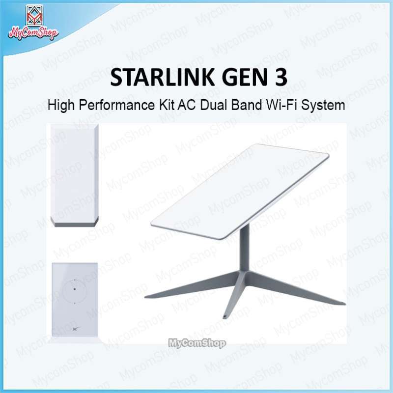 Jual Starlink Gen 3 High Performance Kit Ac Dual Band Wi-fi 5 System ...