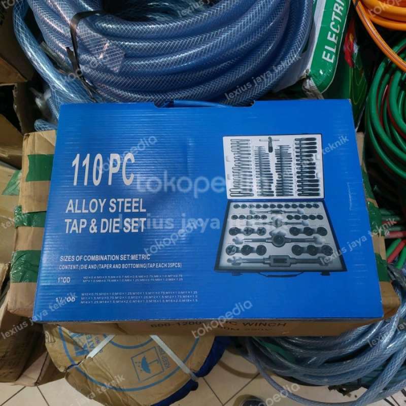 Jual Tap And Dies 110pcs Pengganti Krisbow M2 M18 Set Good Quality Di ...