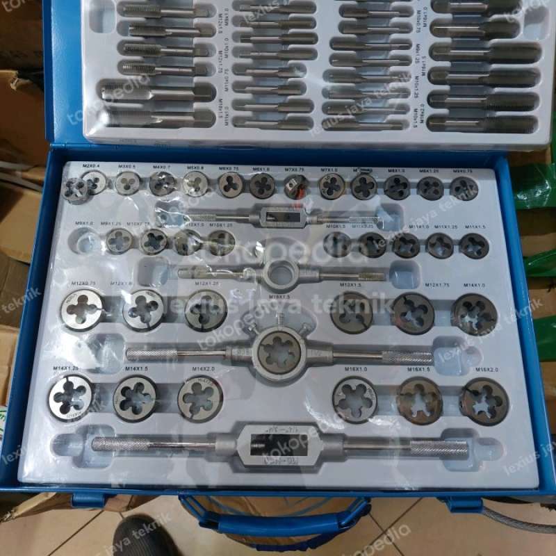 Jual Tap And Dies 110pcs Pengganti Krisbow M2 M18 Set Good Quality Di ...
