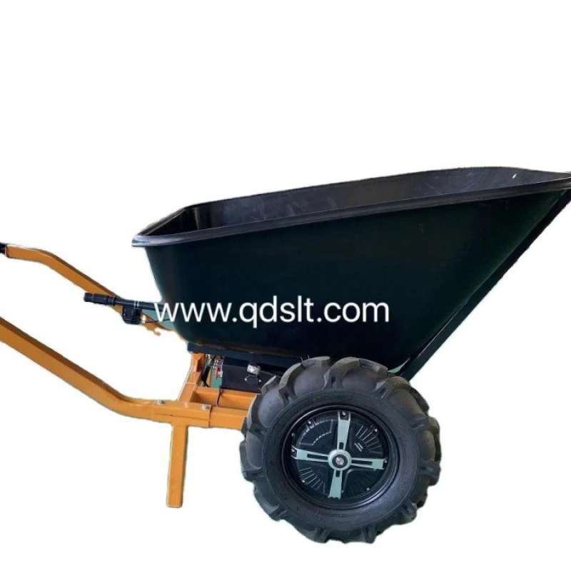 Jual Electric Trolley 700w 48v Mini Dumper Truck Power Wheelbarrow To ...