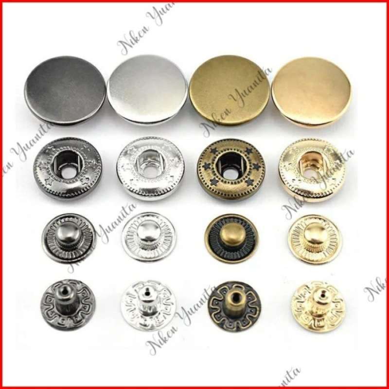 Jual New Product Kancing Jepret Isi 100 Set Ada Ukuran Besar Dan Kecil ...