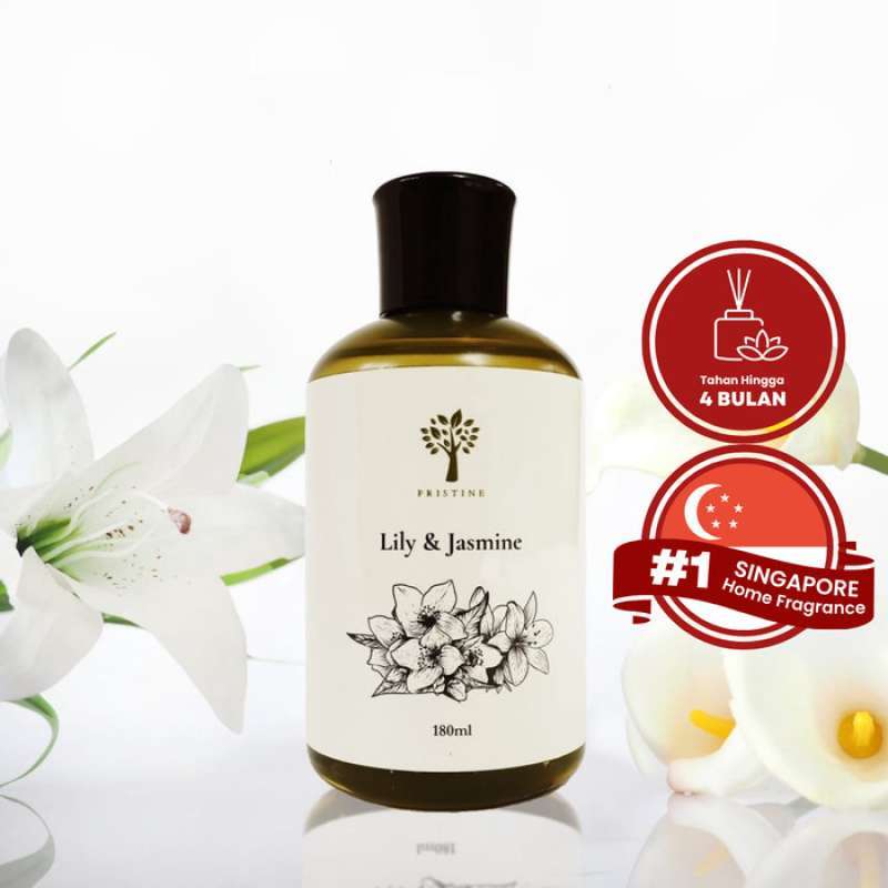 Promo Pristine Lily And Jasmine Reed Diffuser Refill 180ml Garden