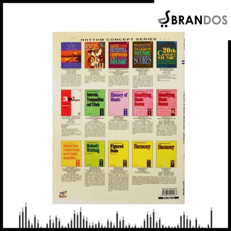 Promo Buku Musik Teori Anak Theory Made Easy Grade 1-8 Music Book Lina ...