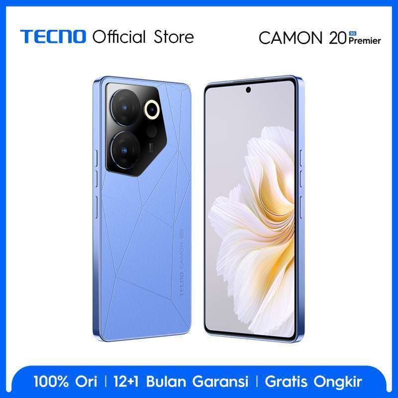 Jual Tecno Camon 20 Premier 5g 8/512 - Serenity Blue 512+8 Di Seller ...