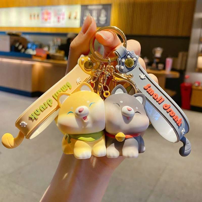 Jual Tokkado Hachiko Keychain Gantungan Kunci Couple Karakter Puppy ...