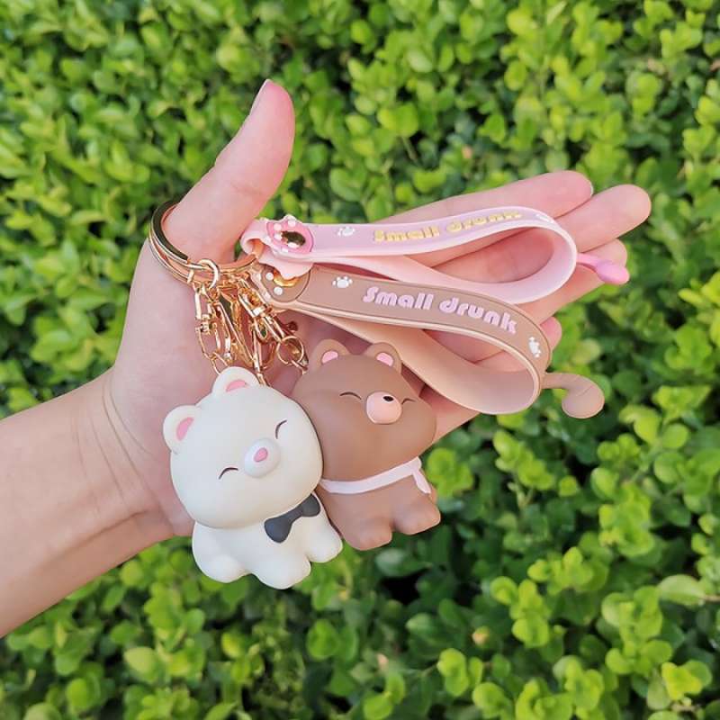 Jual Tokkado Hachiko Keychain Gantungan Kunci Couple Karakter Puppy ...