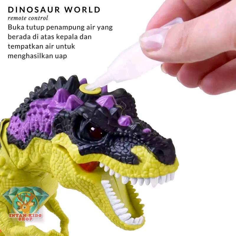 Jual Mainan Anak Remote Control Robot Dinosaurus T-rex 2.4 Ghz Ancient ...