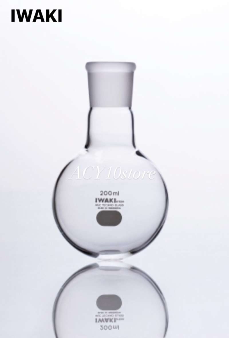 Promo Iwaki Boiling Flask Round Bottom, Ts Joint, 500ml, 1000ml Diskon 23% Di Seller Albeta ...