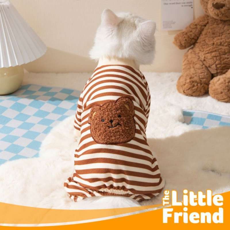 Promo Baju Kucing Jumpsuit Anjing Poodle Korea Lucu Dolly Cute Teddy ...