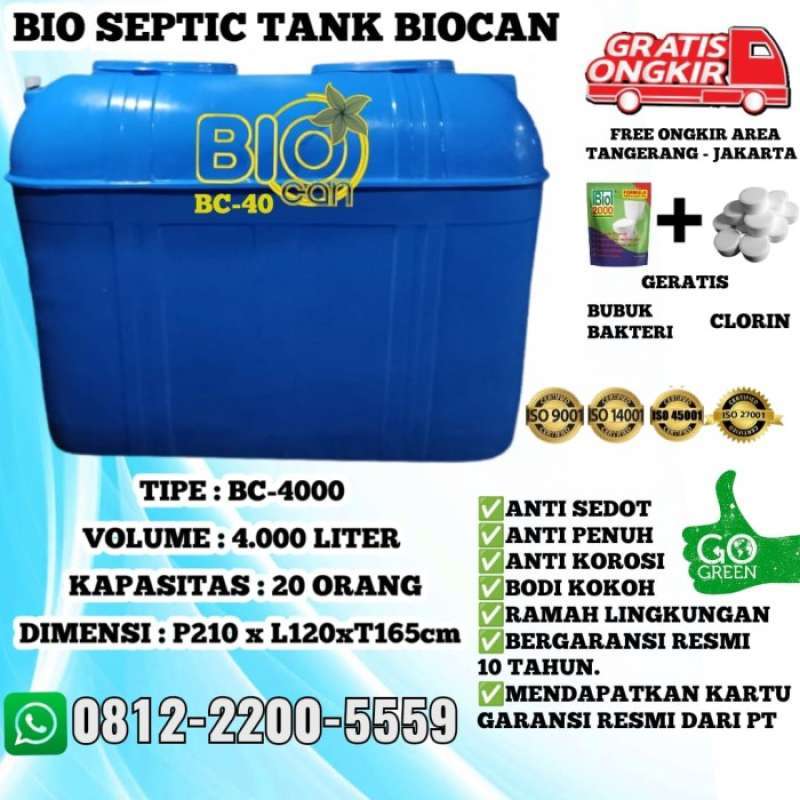 Jual Septic Tank Bio , Biotech , Biotank , Biotechno 4000 Liter Di ...