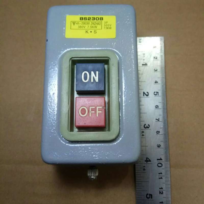 Jual Saklar On Off/ Switch On Off/ Power Push Button Switch 30 Ampere A ...