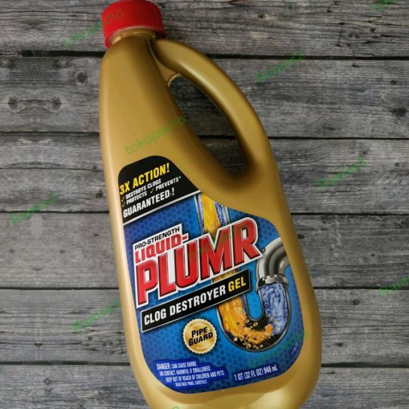 Jual Clorox Liquid Plumr Clog Destroyer Drain Sink Deklogger Saluran ...