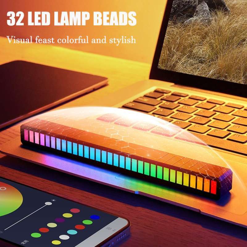 Jual Lampu Musik Led Rgb Bar Strip Spectrum Sound Control Atmosphere ...