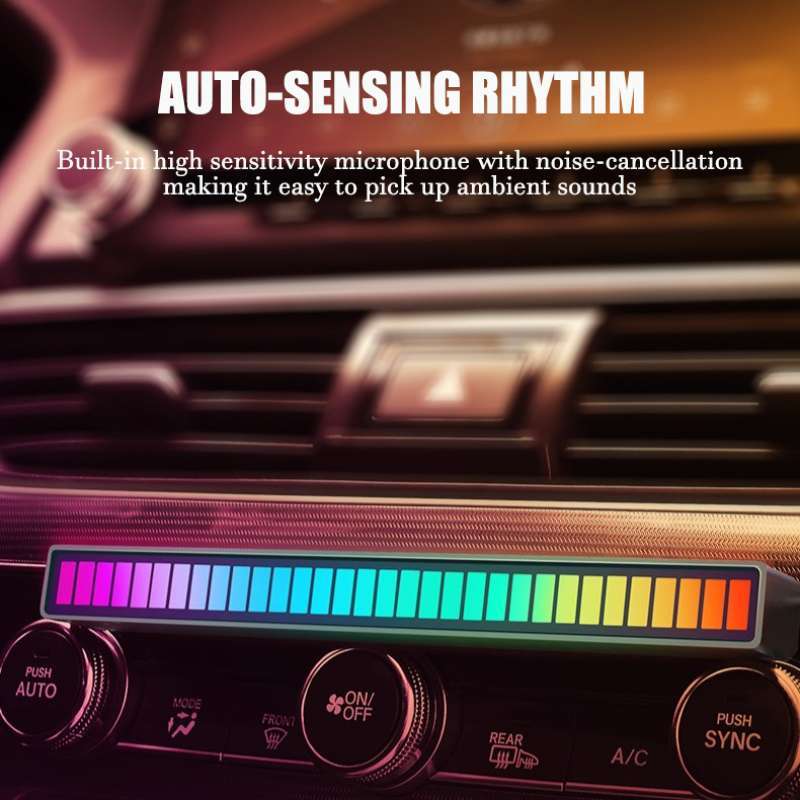 Jual Lampu Musik Led Rgb Bar Strip Spectrum Sound Control Atmosphere ...
