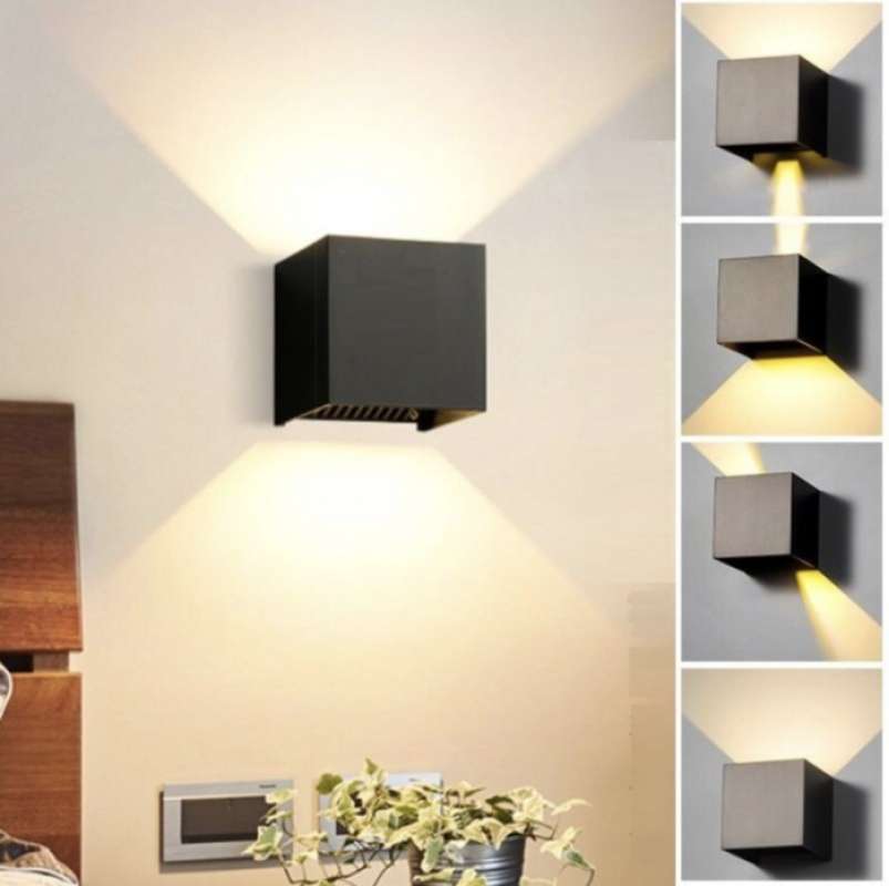 Jual Lampu Dinding Taman Outdoor / Led Wall Light Minimalis 10w Syc ...