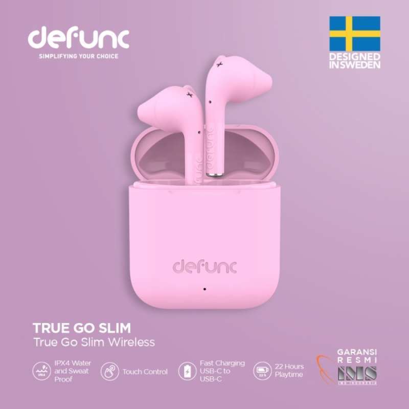 Promo Defunc True Go Slim - True Wireless Earphone Pink Diskon 23% Di Seller Ryoma Store - Kebon ...