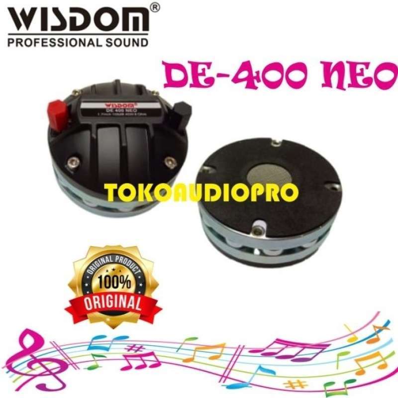 Promo Driver Wisdom De400neo Driver Speaker Tweter Speaker De-400 Neo ...