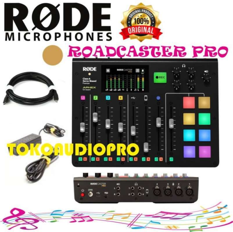 Promo Rode Rodecaster Pro Podcast Production Studio Rode Caster Pro ...