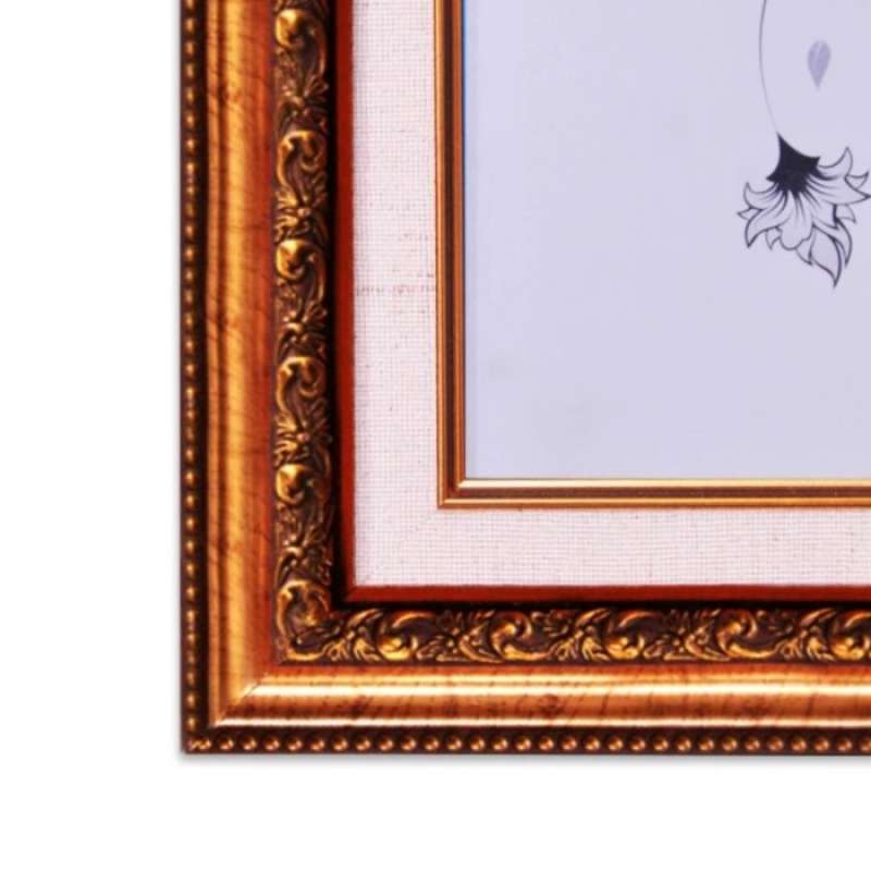 Promo 12r (30x40) Pigura Bingkai Foto - Frame Ukir - Frame + Linen ...