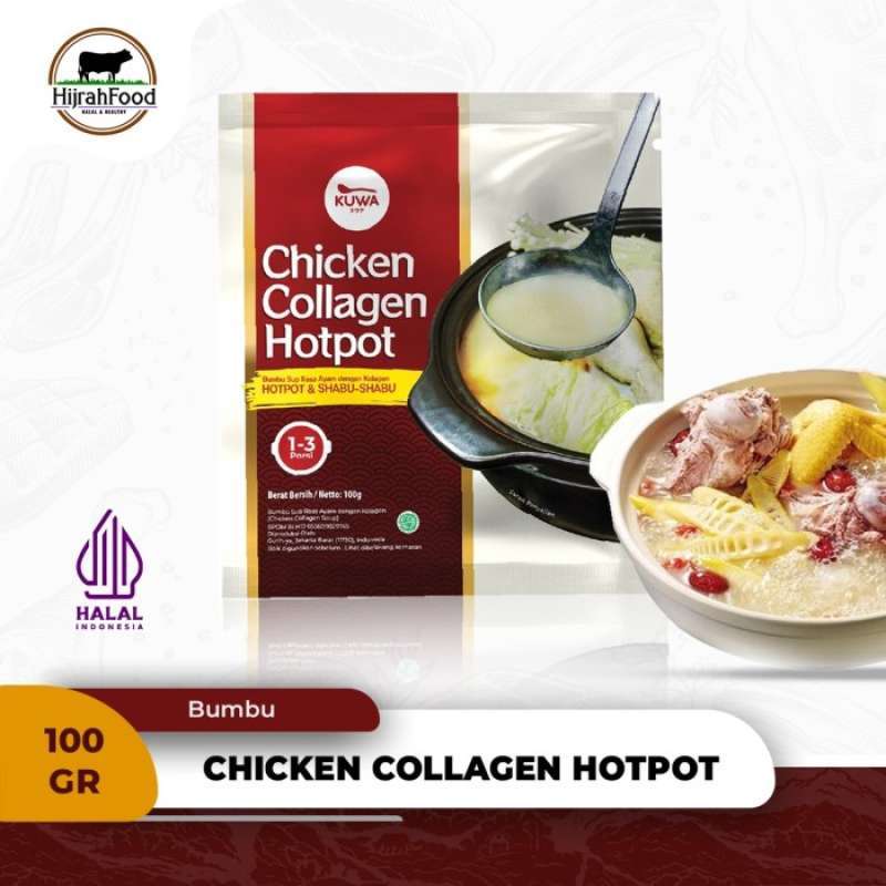 Jual Kuwa Chicken Collagen Hotpot | Kuah Shabu Kaldu Sup Kolagen Ayam ...