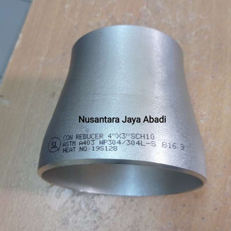 Promo Reducer Las Stainless Ss 304 Sch 10 4 X 3 Inchi Diskon 23% Di Seller Specta Store ...