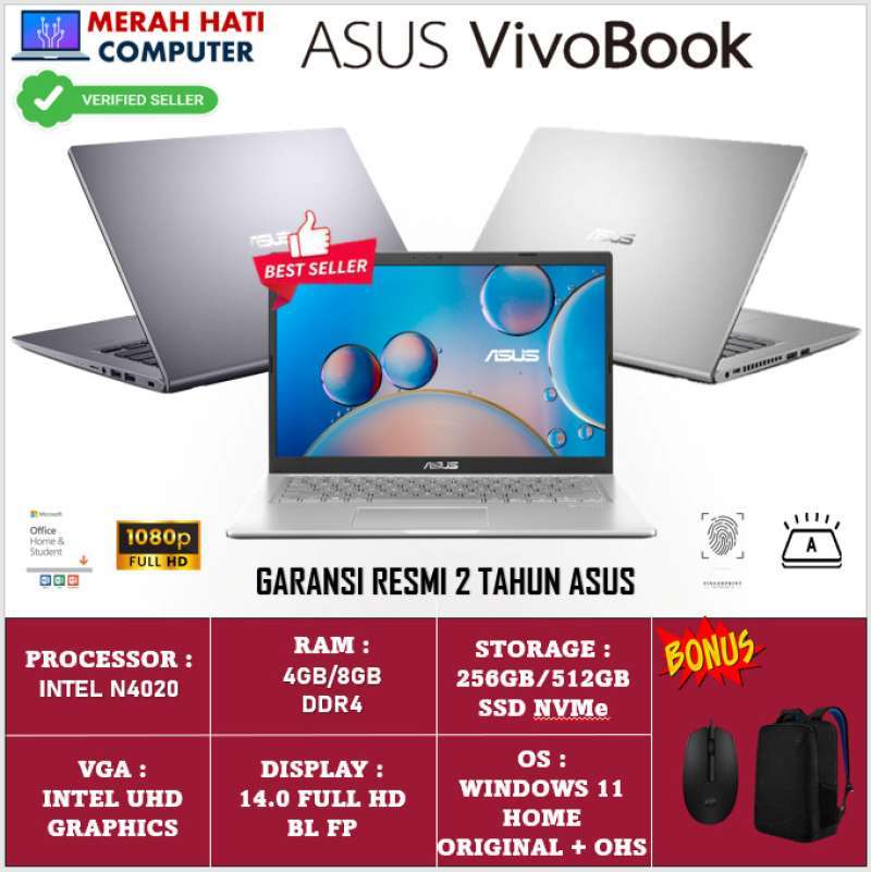 Promo Laptop Murah Asus Vivobook E Ma N Gb Gb Ssd Win Rose Gold Diskon Di Seller
