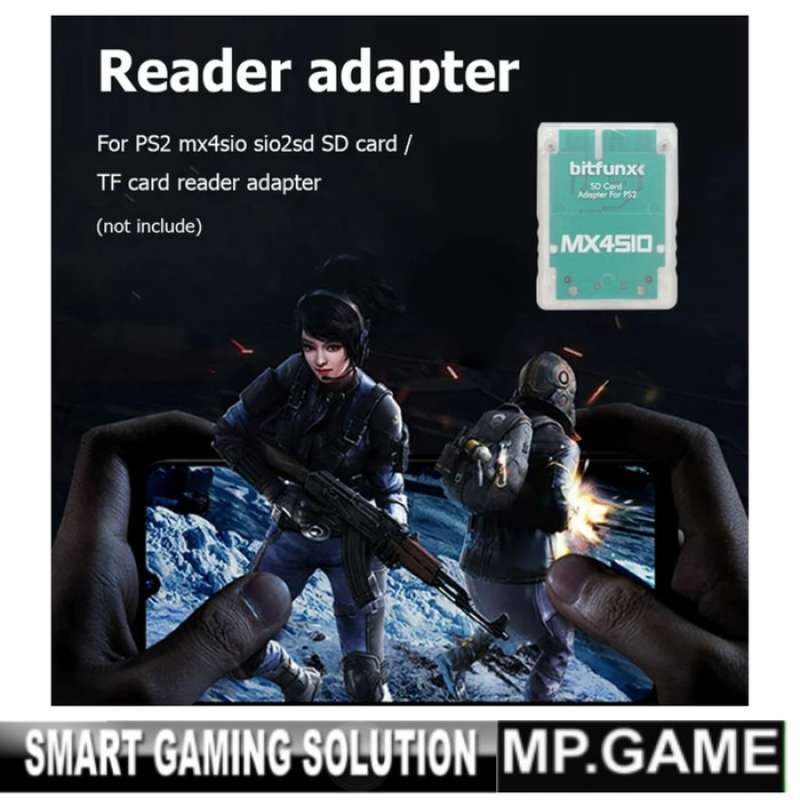 Promo Reader Adapter Bitfunx Ps2 Mx4sio Sio2sd Sd Card Adapter Untuk ...