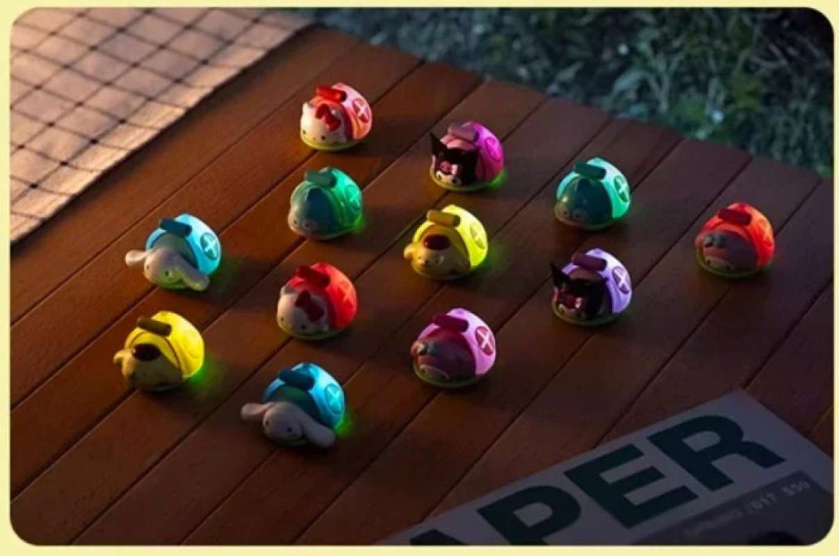 Jual Rainbow Tent Sanrio Characters Moetch Bean - Light Up, Model Hello ...