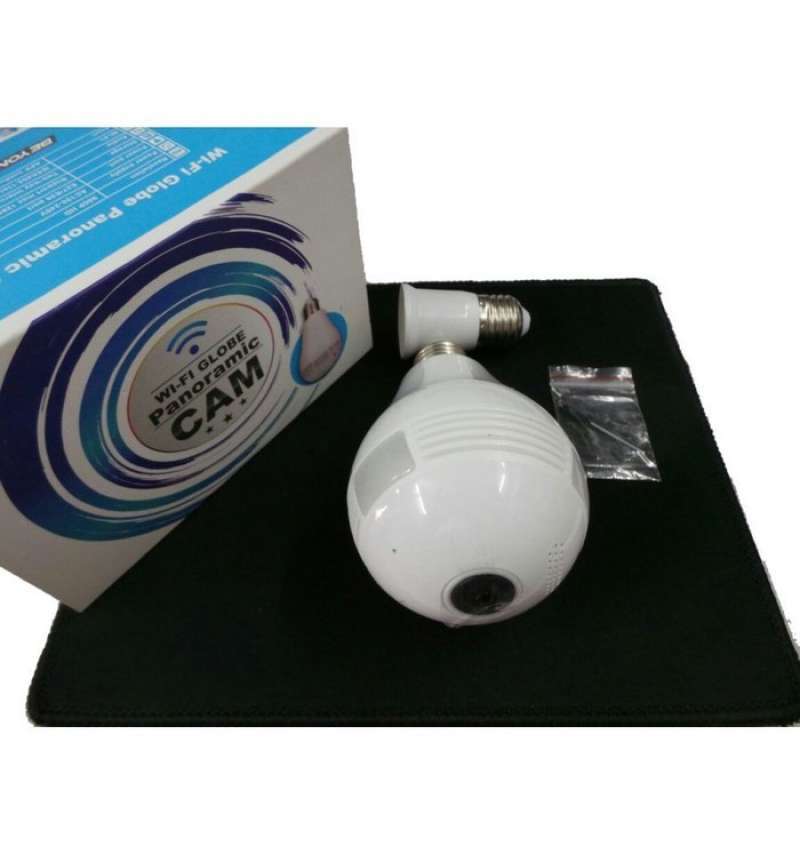 Promo Ip Camera Lampu Led Panoramic 360' Degree Fisheye Lens 1,3mp ...