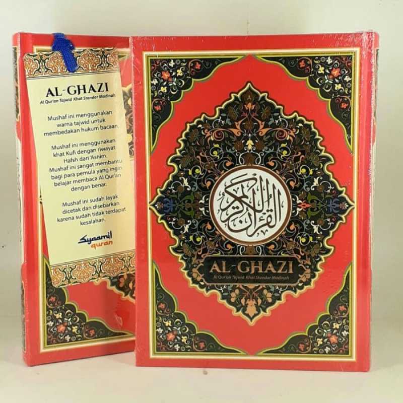 Promo Ori Al-ghazi ( Al Qur'an Tajwid Khat Standar Madinah ) A5 Diskon ...
