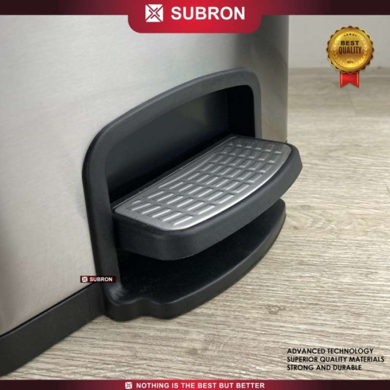 Jual Subron Tempat Tong Sampah 30l Hidrolik Kotak Stainless Injak ... Jual Subron Tempat Tong Sampah 30l Hidrolik Kotak Stainless Injak ...