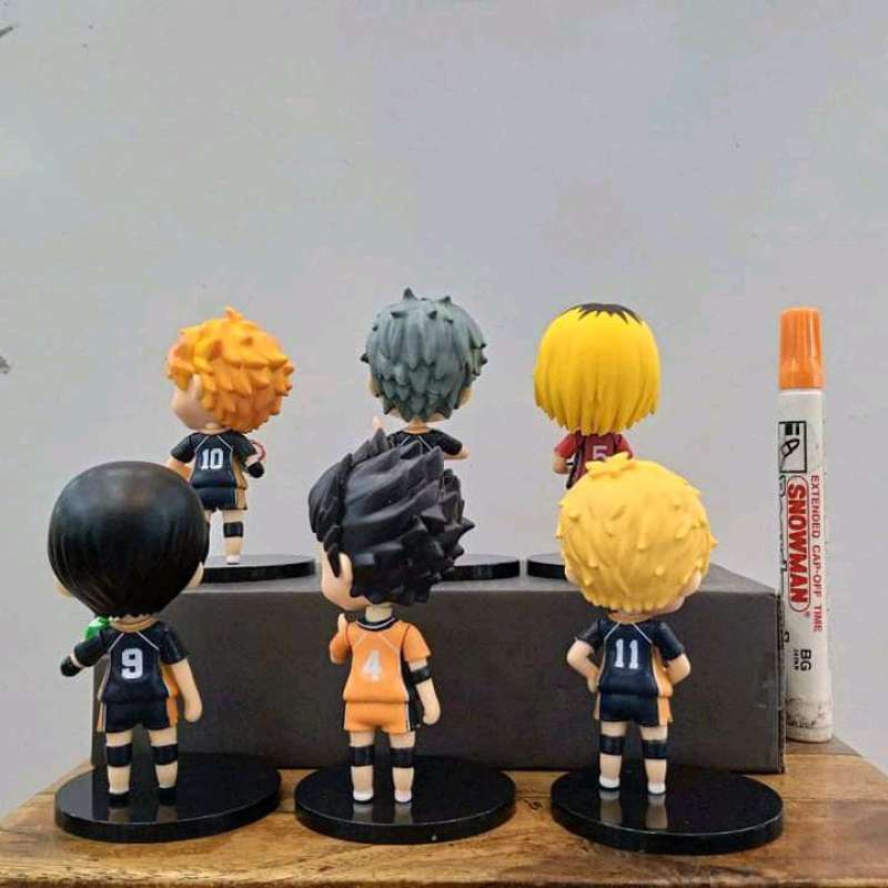 Jual Mainan Figure Haikyu Chibi Tobio Kageyama Nishinoya Yu Kei ...