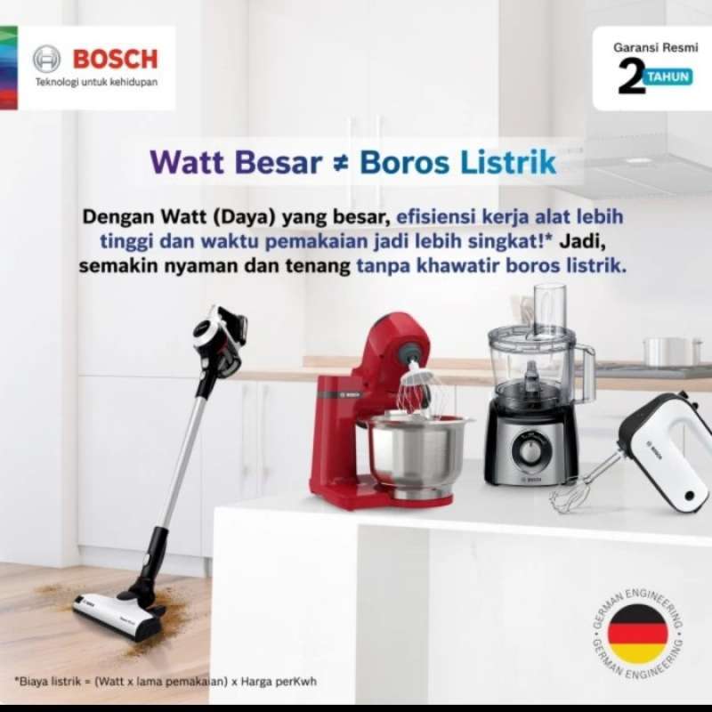 Promo Bosch Free-standing Dishwasher 60cm Sms25ai00v Seri 2 Silver Inox ...