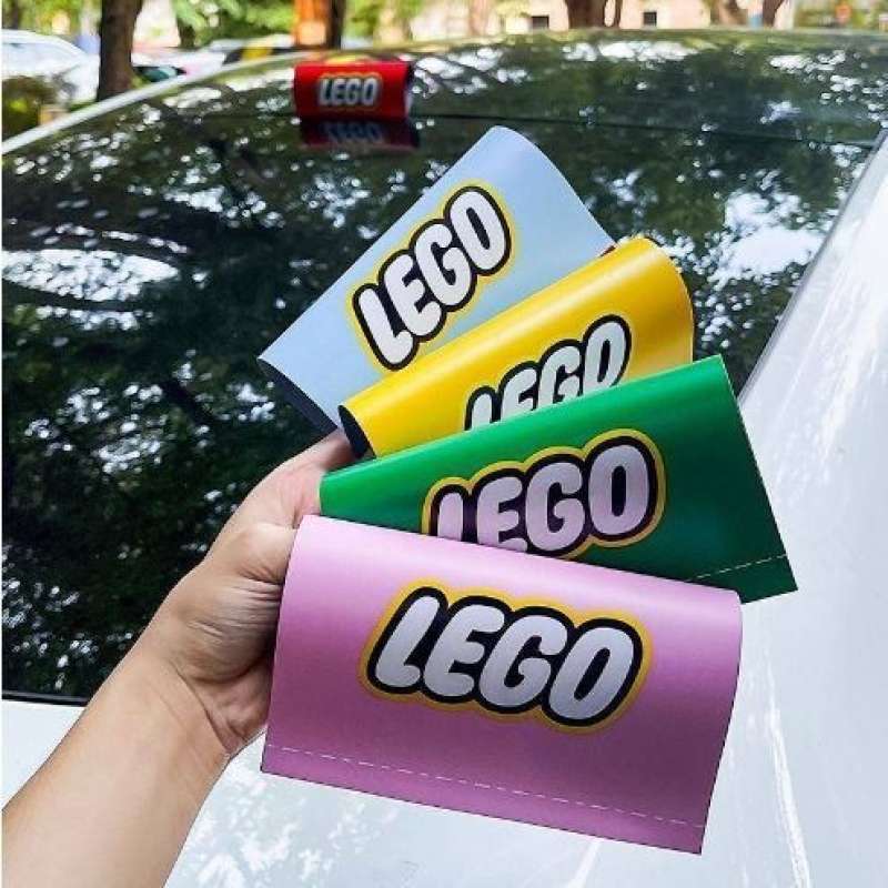 Promo Stiker Label LEGO Pintu/bagasi Mobil Penutup Cover Hiasan Lucu ...