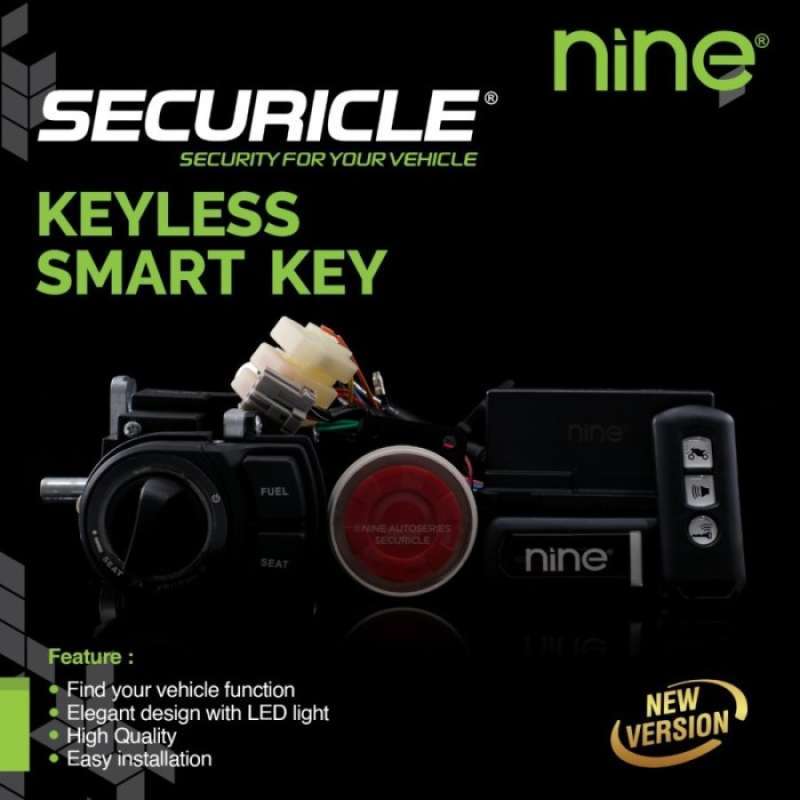 Promo Keyless Remote Smartkey 9nine Luminos Yamaha Aerox 155 Pnp Diskon ...