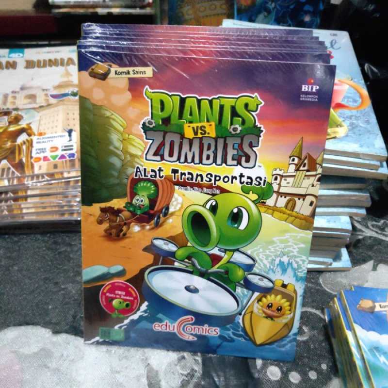 Promo Ori Original Buku Komik Sains Plants Vs Zombies (alat ...