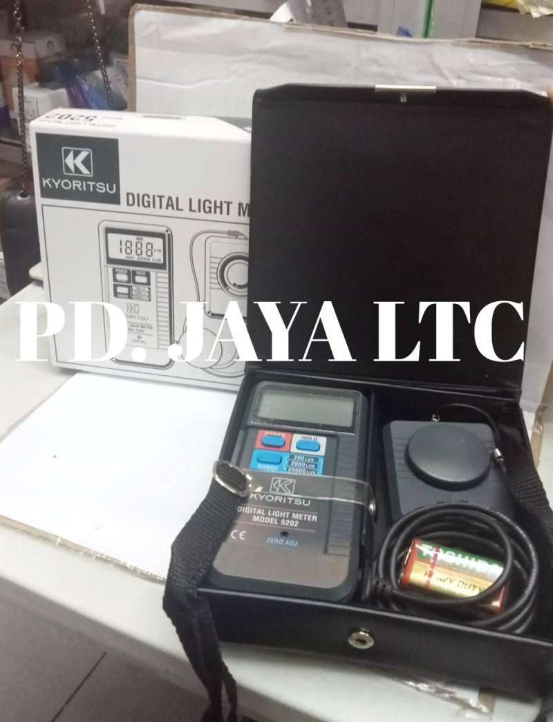 Jual Kyoritsu Digital Light Meter - Kyoritsu 5202 Light Meter Di Seller ...