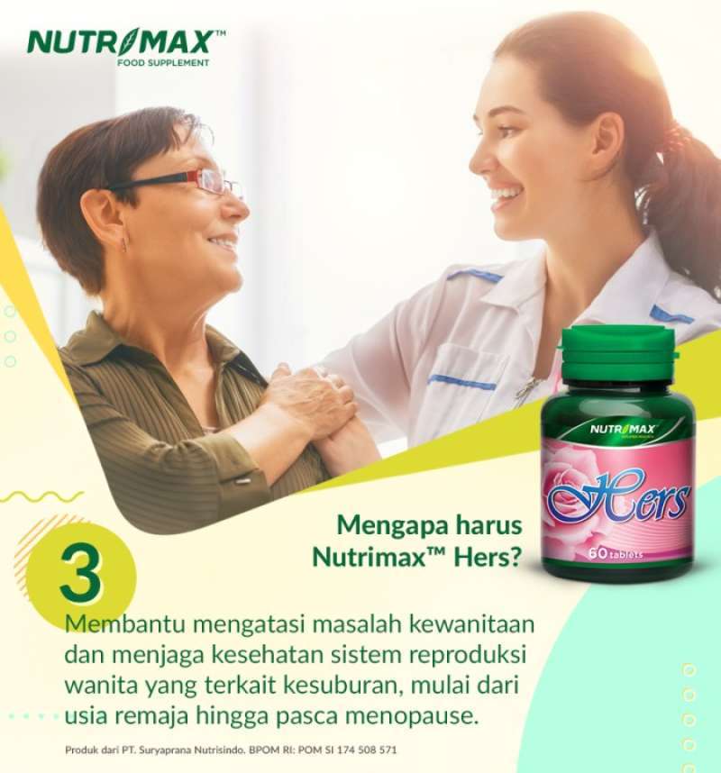 Jual Nutrimax Hers Isi 30 Tablet Di Seller More-id - Cengkareng Timur ...