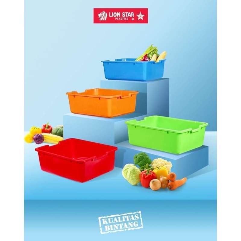 Jual Lion Star Ba 16 Square Basin No 1 Baskom Segi Bak Persegi Litter ...