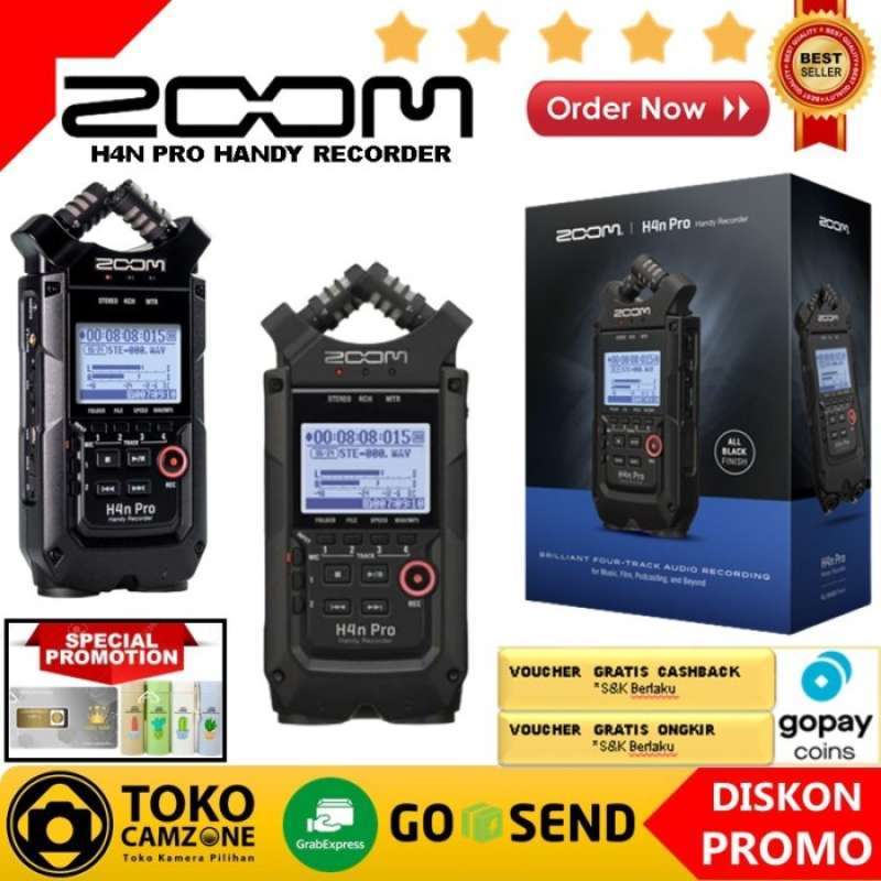 Jual Zoom H4n Pro 4-channel Handy Recorder - Non Memori Di Seller ...