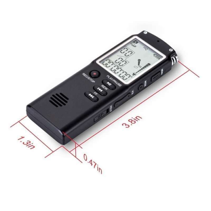Jual Perekam Suara Digital Voice Recorder 8gb - T60 Ii Jackmanstore Di ...